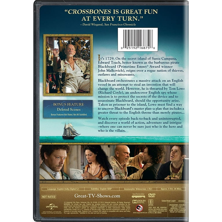 Crossbones Tv Show