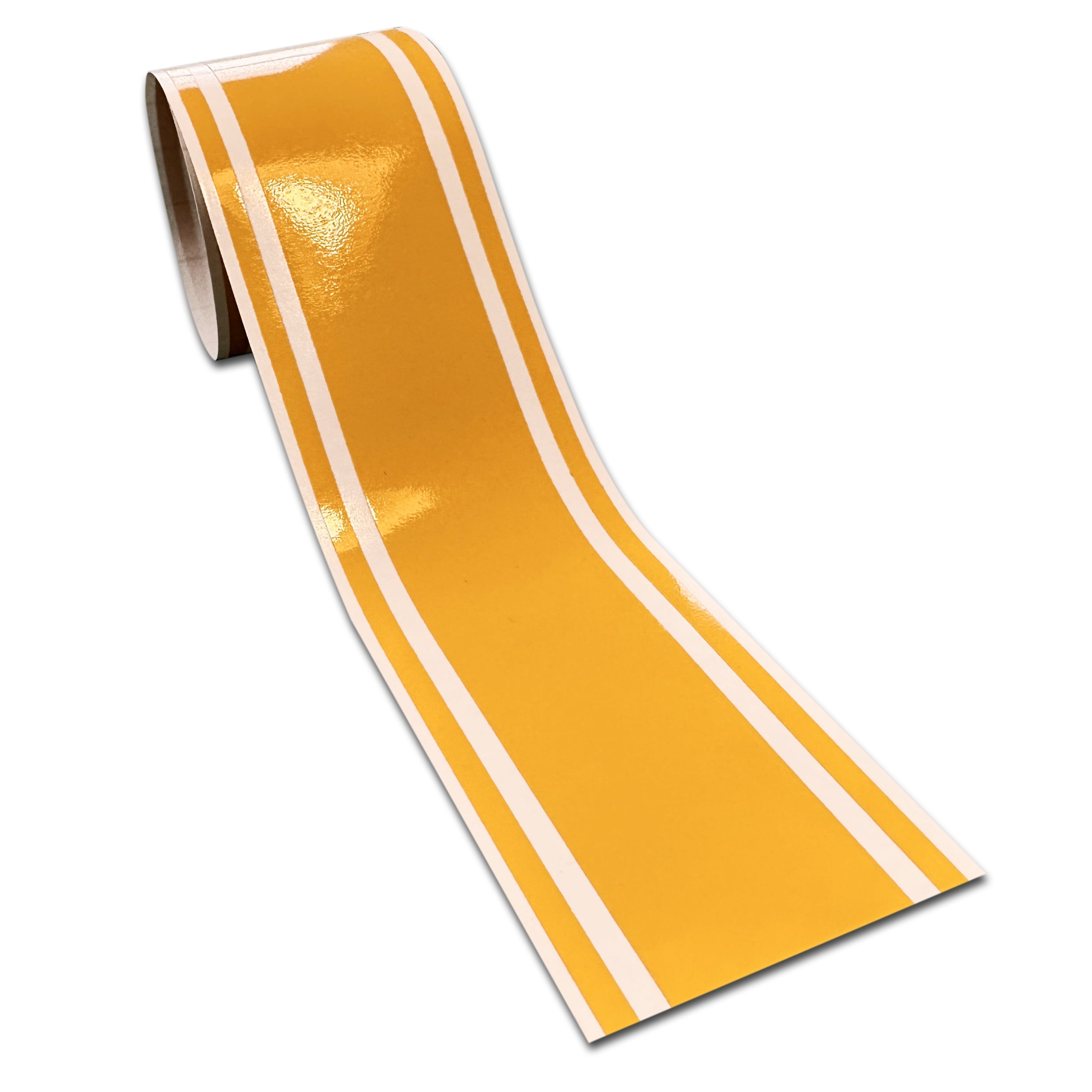 3"x72" Yellow Vinyl Racing Stripes Car Boat Trailer Sticker Pinstripes ...