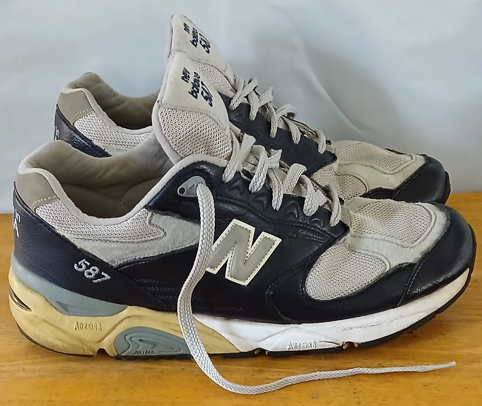 New Balance 587 M587NV Men's Running Shoes. Sz 11D Made in USA ...