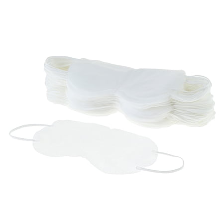 100 Pieces Disposable Eye Masks - Breathable and Waterproof - Universal ...