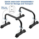 Yes4All Solid Steel Parallettes, Pair - Walmart.com