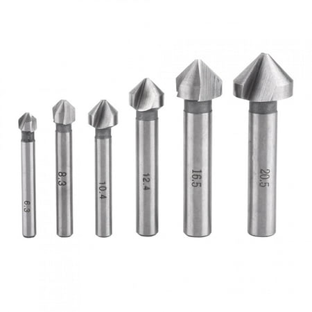 3-Flute Durable Countersink Drill Bit Set, Countersink, Countersinking ...