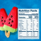 Frollies Watermelon Fruity Ice Pops 6ct, Creamy Sorbet Texture, Made ...