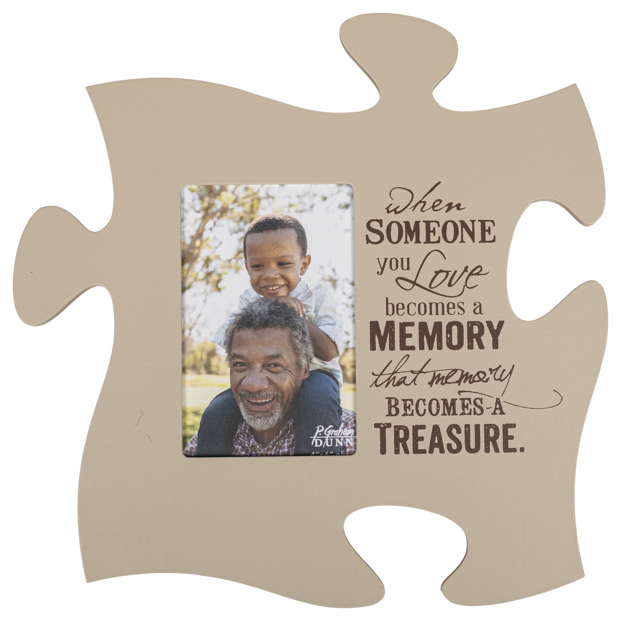 Remembrance Memory Becomes A Treasure 4x6 Photo Frame Inspirational ...