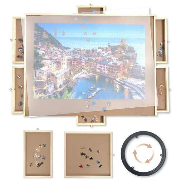 Rotating Puzzle Board