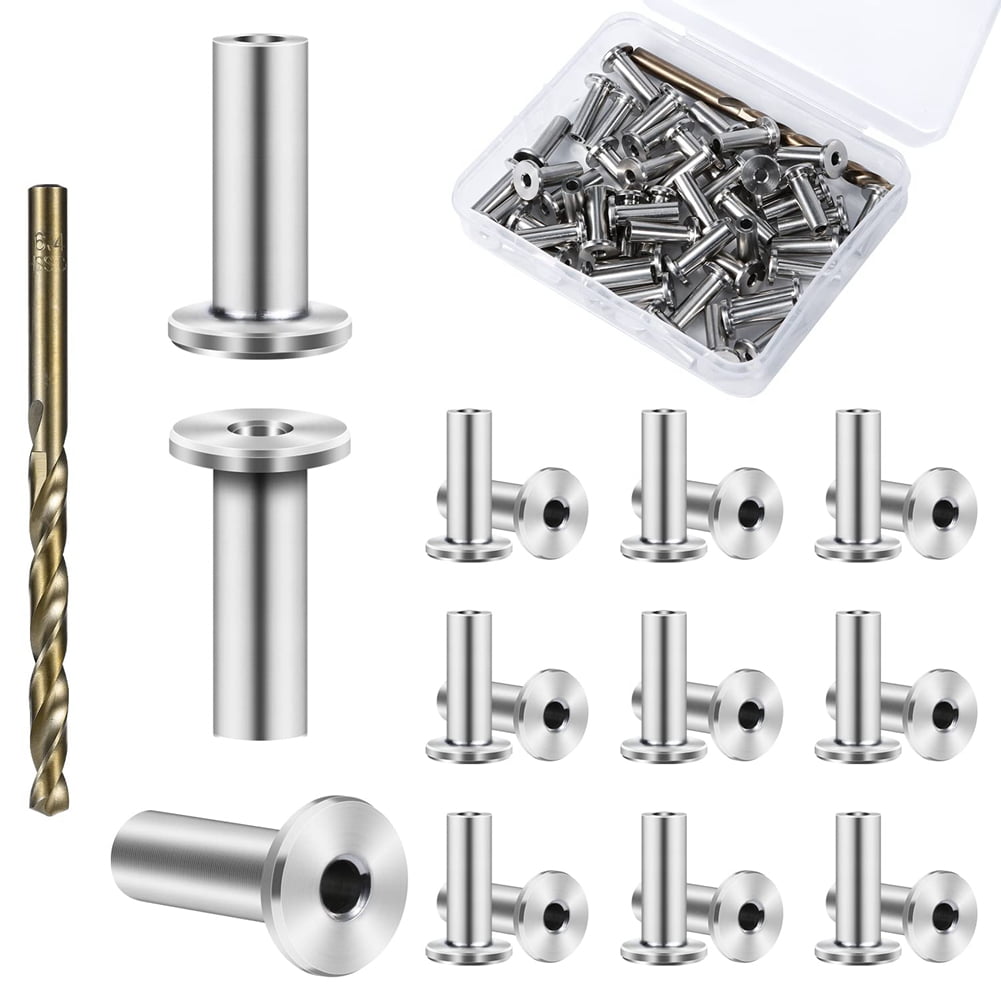 60Pcs Cable Railing Hardware for 1/8 Inch Deck,Wire Rope Cable Railing ...