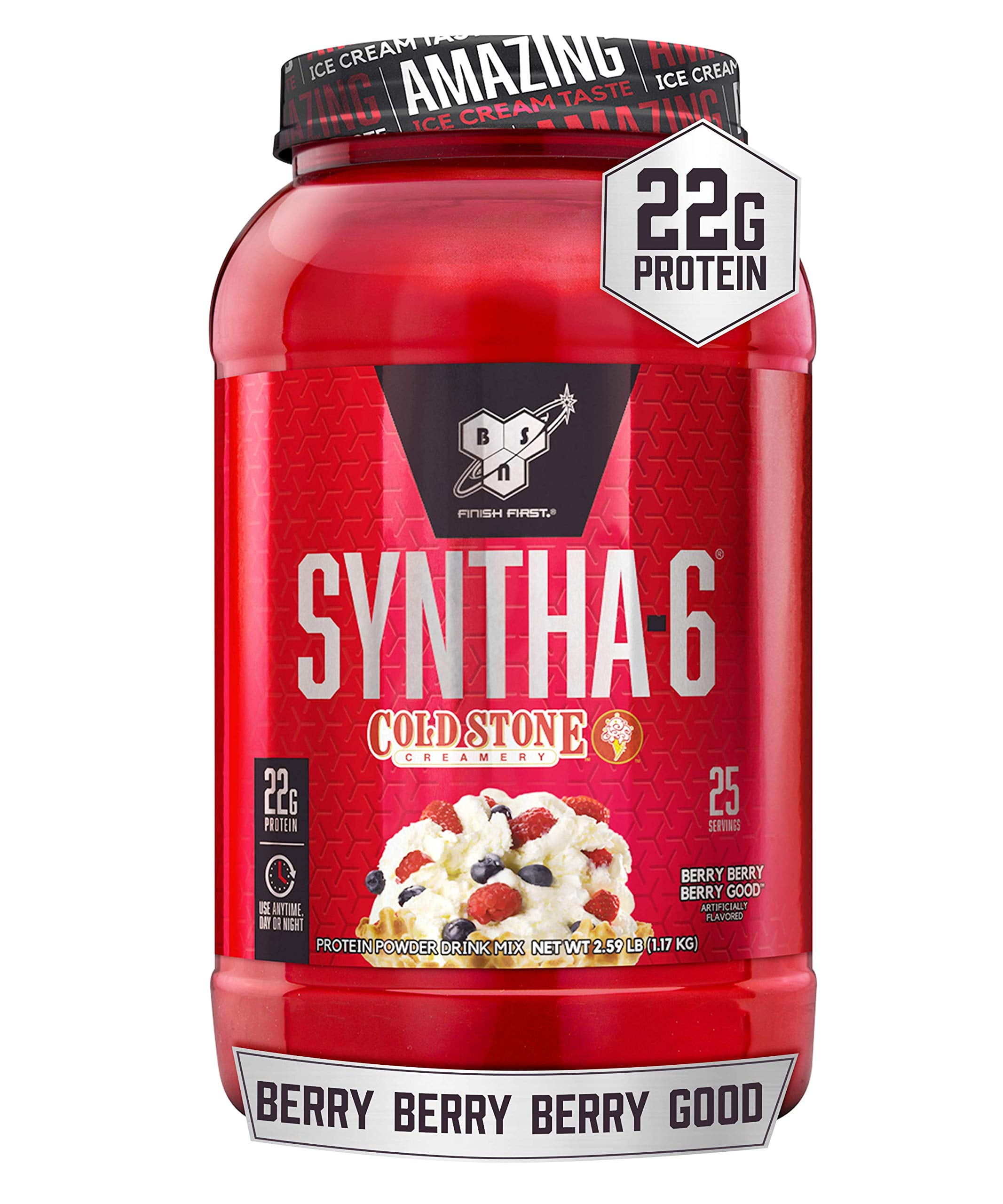 Proteína en polvo BSN SYNTHA-6 Berry Berry Good 25 porciones | Bodega Aurrera en línea