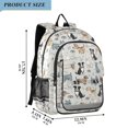 ALAZA Pastel Dog Cartoon School Laptop Backpack Travel Bag Casual ...