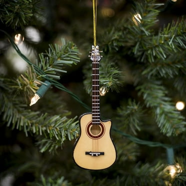 Realistic ELECTRIC GUITAR Musical Instrument Christmas Ornament, 5 ...