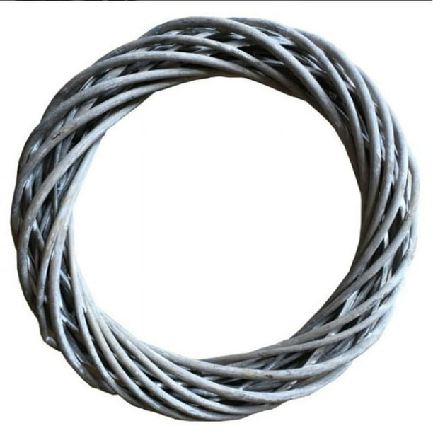 Natural Grapevine Wreath Rings, 12 Inch Round Rattan Vine Wreaths Hoop ...