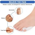 Bunionette Corrector Tailors Bunion Pad, 6 Pcs Gel Little Toe Bunion ...