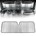 Custom Fit Windshield Sun Shade for Jeep Wrangler - Exact Fit Fordable ...