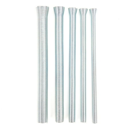 Spring Steel Bender Set, Soft Tube Set Bender Spring 5Pcs For Thin ...