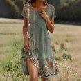 Spring Summer Midi Dresses for Women 2026 Elegant Classy Wedding Guest ...