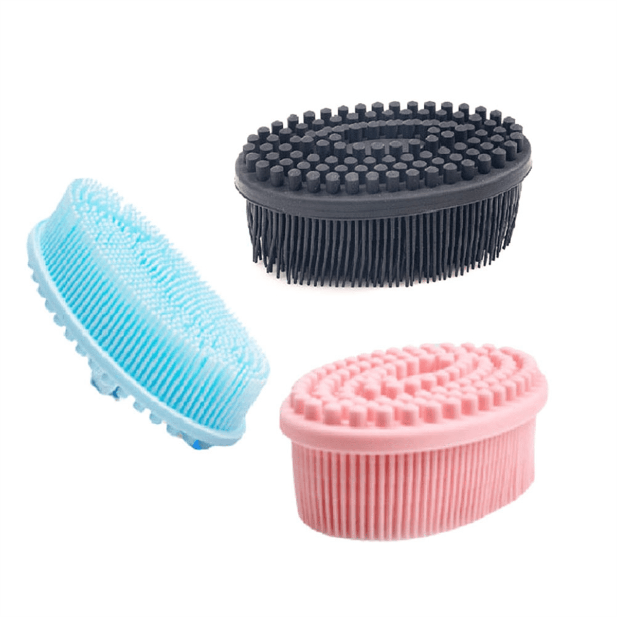 Click here for Unbranded 3-Pack Silicone Body Scrubber Exfoliatin... prices