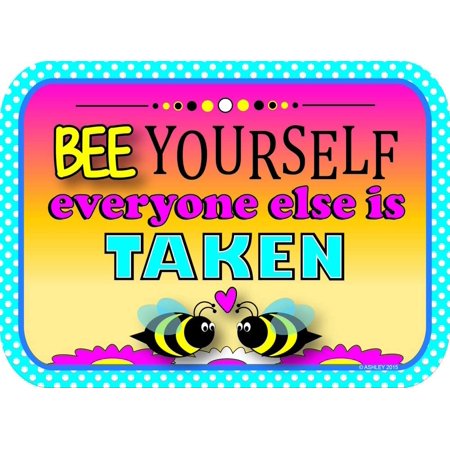 ASHLEY PRODUCTIONS Bee Yourself Rectangle Magnet | Walmart Canada