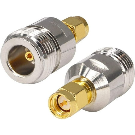 BOOBRIE SMA Antenna Adapter N-Type to SMA Coaxial Cable Connector N ...