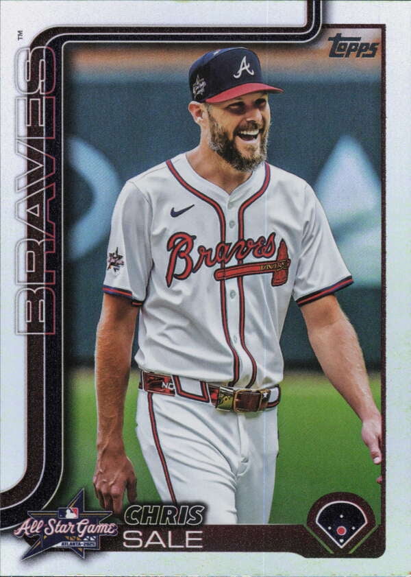 2025 TOPPS UPDATE ALL-STAR GAME #ASG-39 CHRIS SALE ATLANTA BRAVES ...