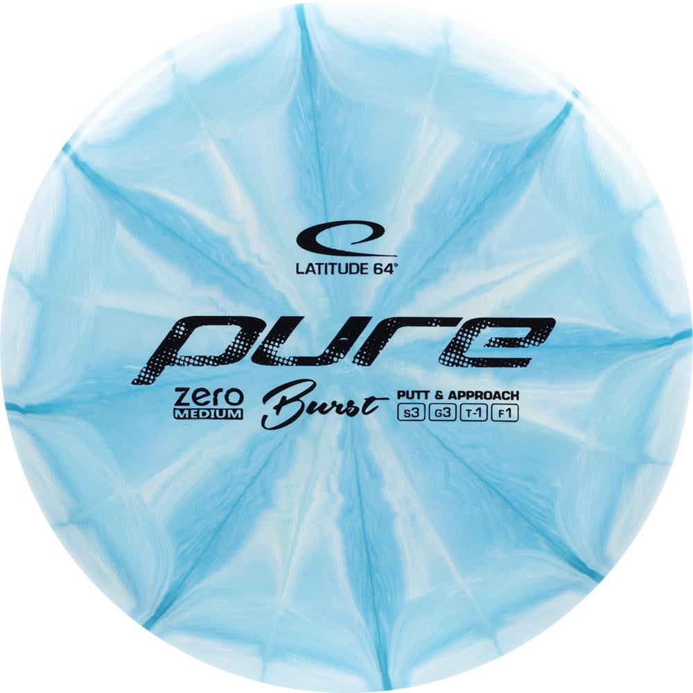 Latitude 64 Zero Medium Burst Pure Putter Golf Disc - Walmart.com