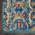Nourison Allur Persian Blue Multicolor 9' x 12' Area Rug, (9x12 ...
