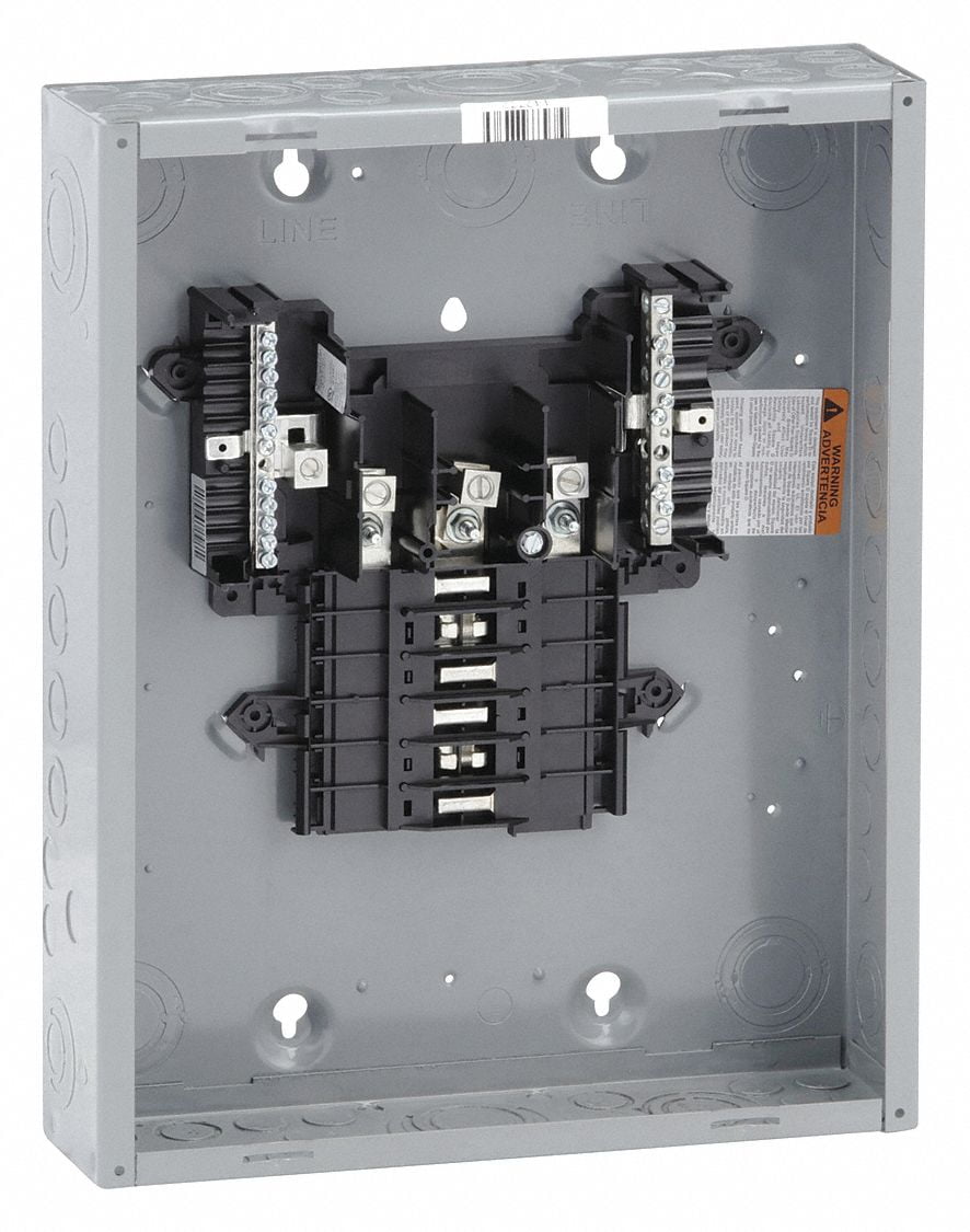 Square D Load Center,125A,Lug,3 Phase,12 Spaces QO312L125G - Walmart.com