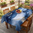 Abstract Marble Texture Pattern Table Cloth 52x70in, Waterproof ...