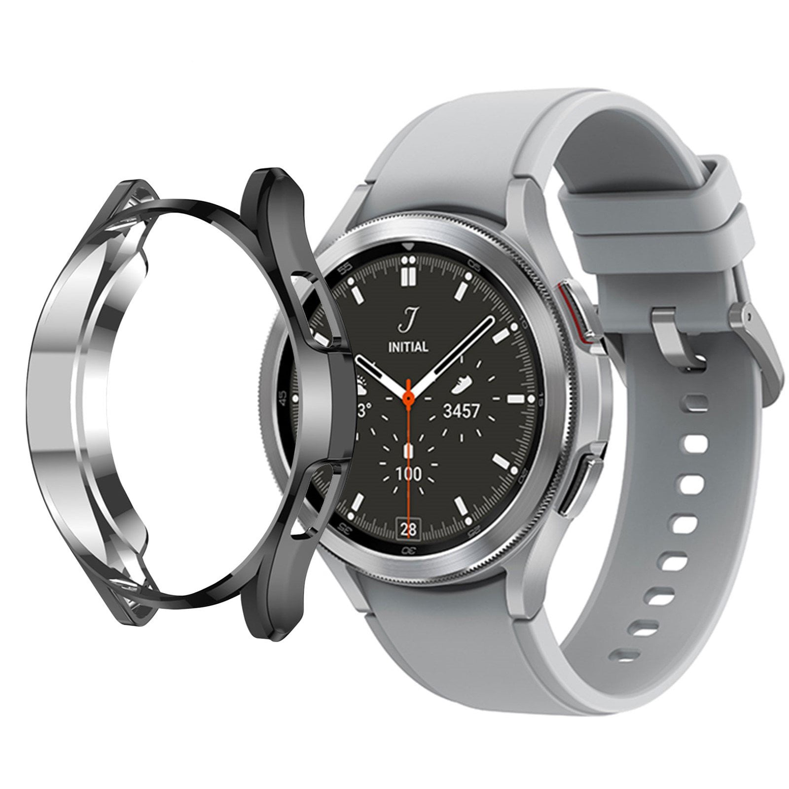 Eeekit Protective Case Fit For Samsung Galaxy Watch Tpu Bumper