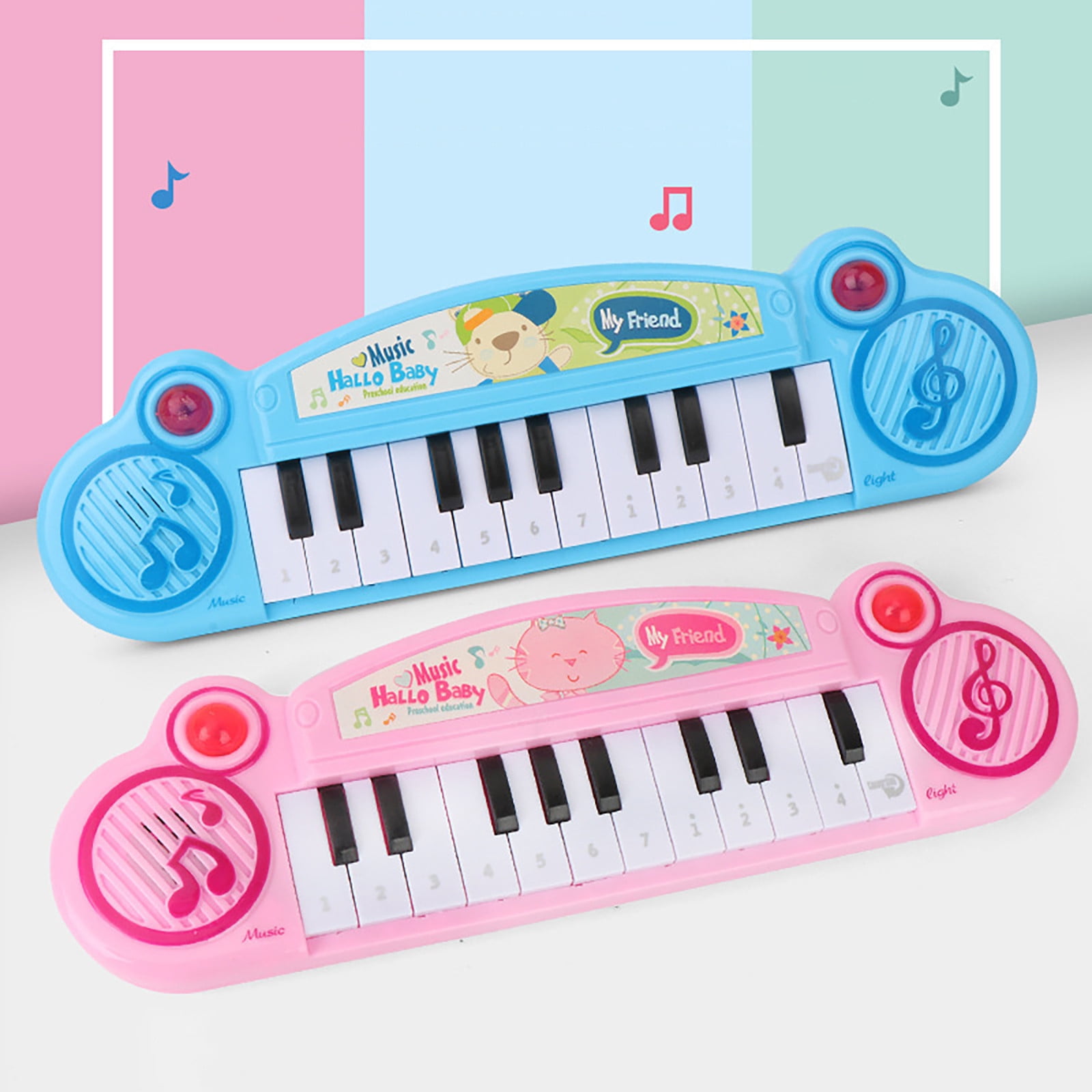 Click here for Yeyds Kids 12-Key Piano Keyboard With Microphone... prices
