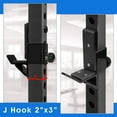 Yes4All 2x3 J-Hook Barbell Power Rack Pair - Walmart.com
