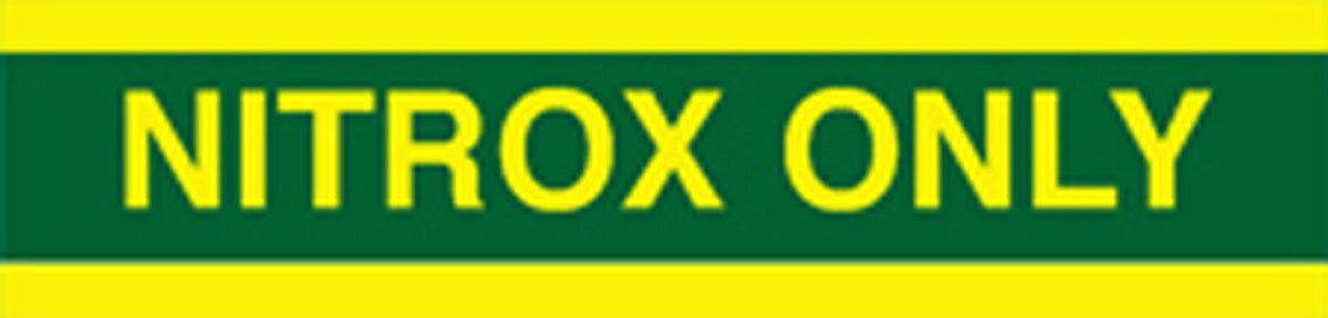 Nitrox Only Tank Marking Wrap Decal Sticker Dive NT40 - Walmart.com