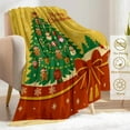 Coziest Christmas Blanket Christmas Decorative Blanket, Tree and ...