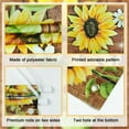 Mocsicka Sunflower Porch Sign Rustic Welcome Door Banner Summer Wooden ...