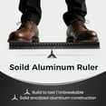 Architectural Scale Ruler: 12" Imperial Aluminum Alloy Metal ...