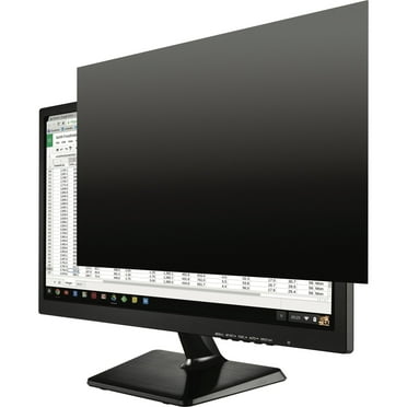 Kantek, KTKSVL22W, LCD Monitor Blackout Privacy Screens, 1, Black ...