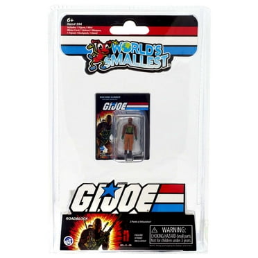 World's Smallest G.I. Joe Roadblock Micro Figure & Comic - Walmart.com