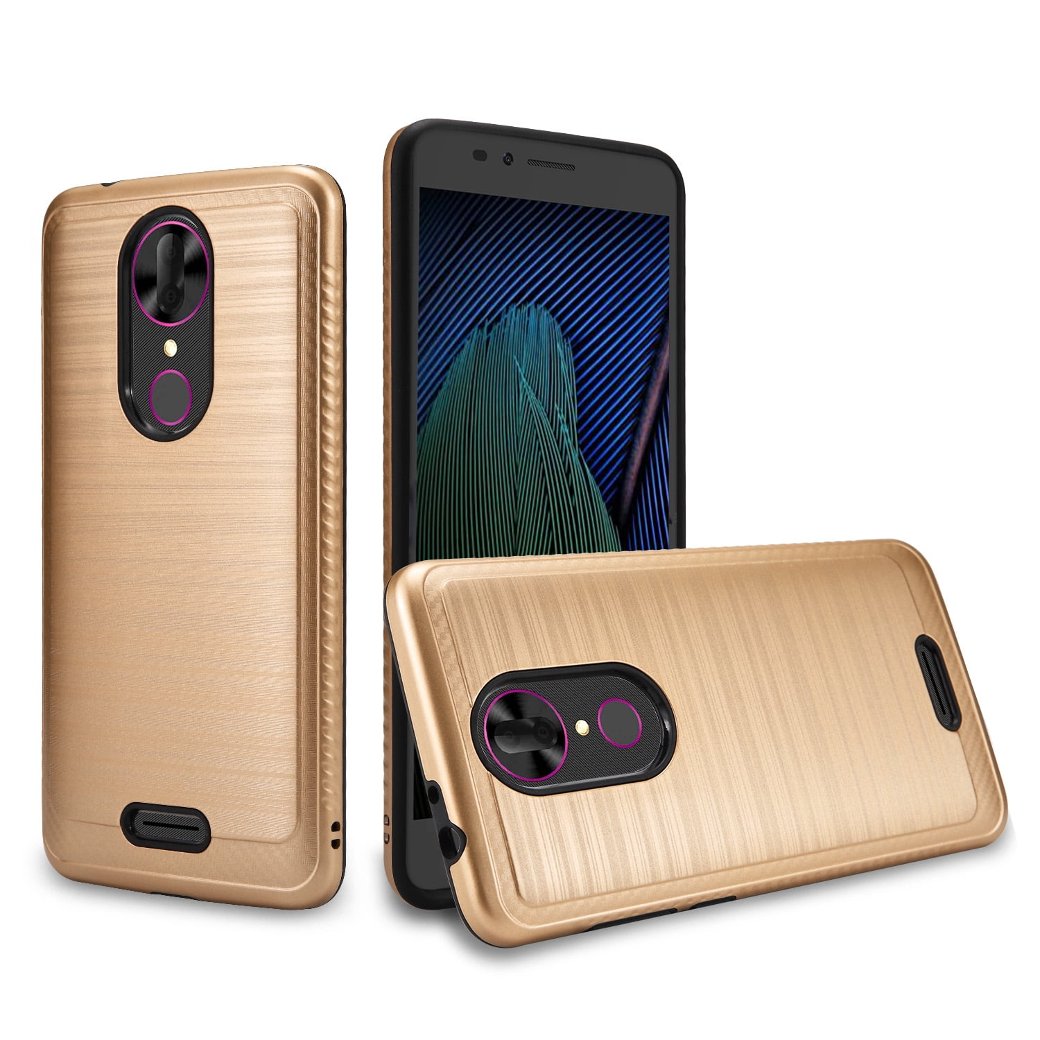 T-Mobile REVVL Plus Case, Coolpad REVVL Plus Case, Slim Armor Hybrid ...