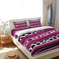 4 Piece Duvet Cover Set Cal king, Mexico Cow Animal Black White Skin ...