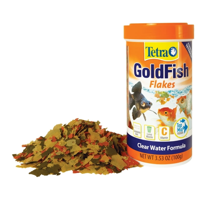 Buy Tetra TetraFin Balanced Diet Goldfish Flake Food for Optimal Health ...