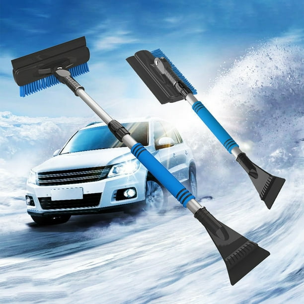 LSLJS Ice Scraper Snow Brush, Multifunctional Extendable Snow Brush and ...