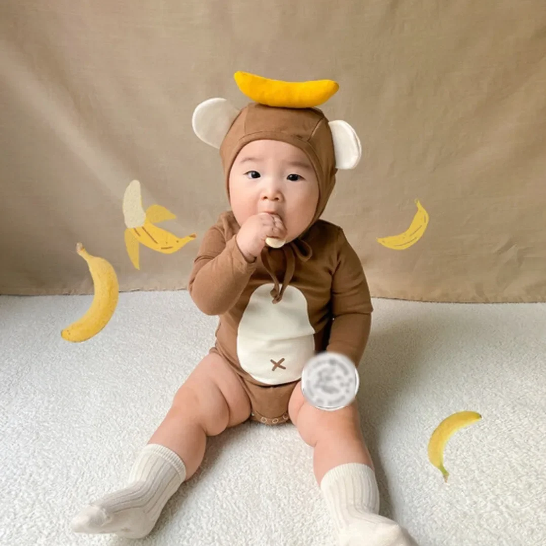 Click here for Sxs 9407 Baby One-Piece Clothes Autumn Monkey With... prices