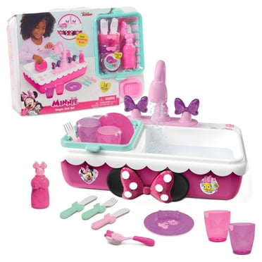 Disney Junior Minnie Mouse Flipping Fun Pretend Play Kitchen Set, Play ...