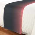 Bed Runner Gradient Color Bedding Scarves Soft Decorative Bed Flag ...
