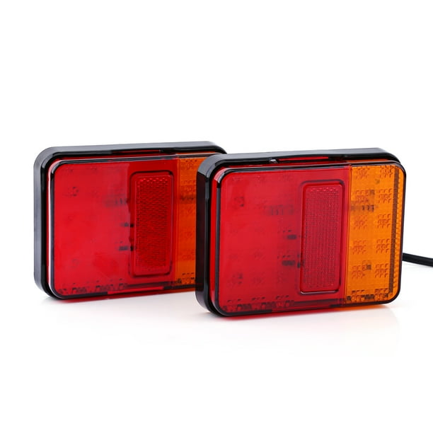 Lightweight 12V ABS LED Rear Tail Lights, Trailer Tail Light Kit, For ...