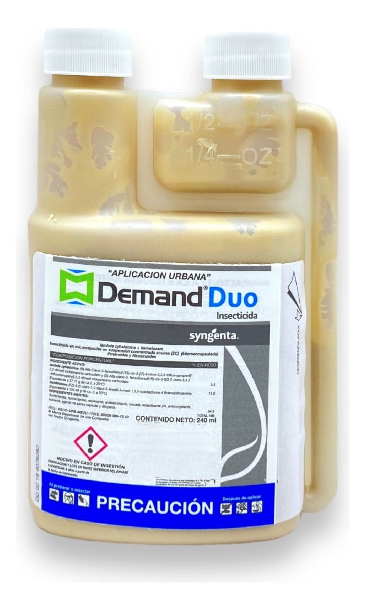 Insecticida Syngenta Demand Duo 240ml sin olor combate la mayoría de ...
