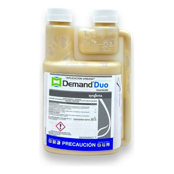 Insecticida Syngenta Demand Duo 240ml sin olor combate la mayoría de ...