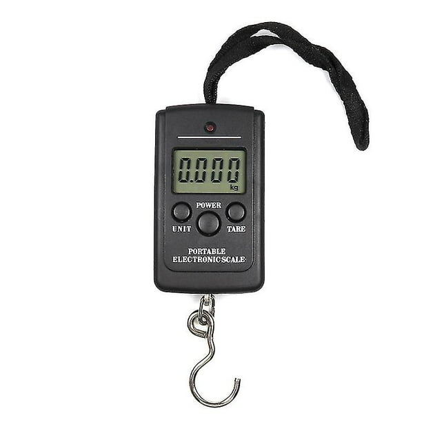 40kg Portable Electronic Fish Scale Carp Fishing Weight Hook Scale ...