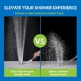 High Pressure Handheld Shower Head with ON/OFF Pause Switch 3 Spray ...