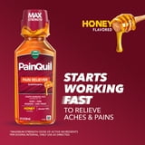 Vicks PainQuil Pain Relief Liquid, Acetaminophen 1000mg Pain Reliever ...