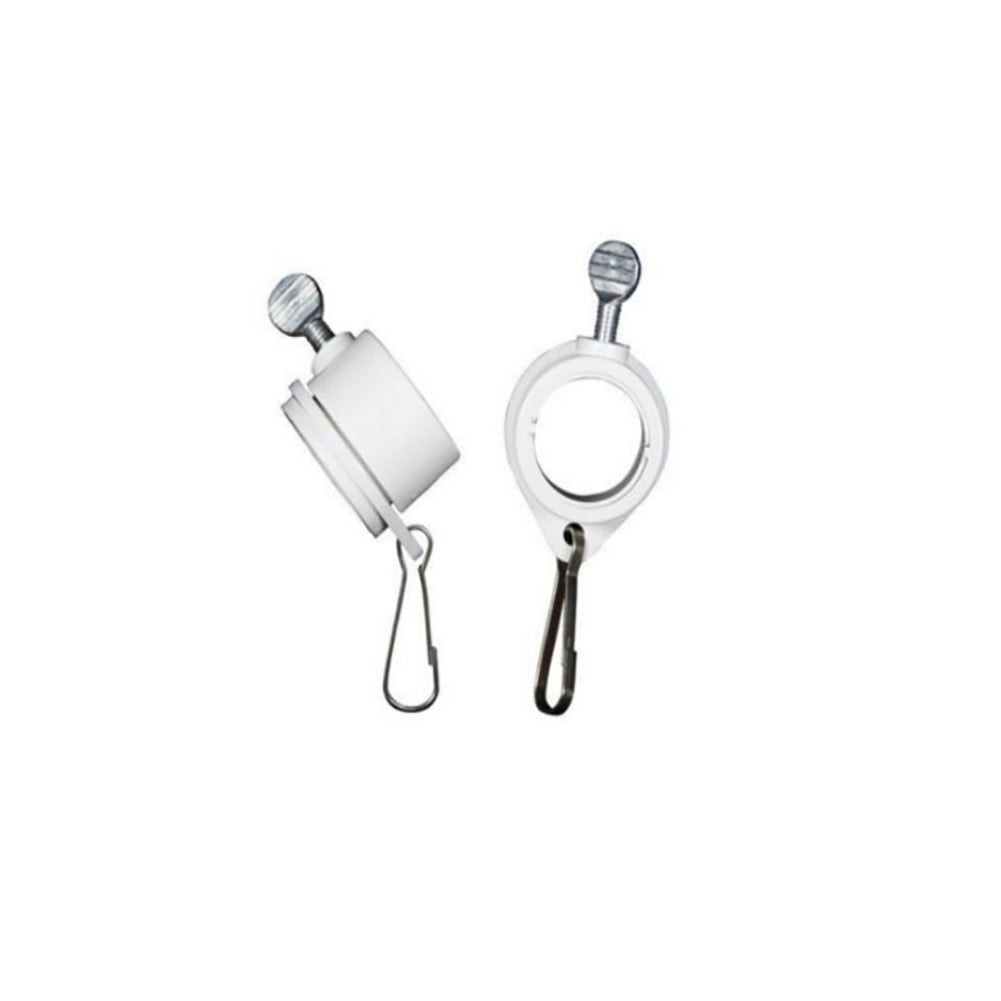 Flag Pole Rings 1-Inch Diameter Spinning Rotating Mounting Rings 2 ...