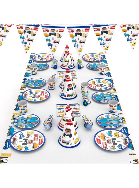 Construction Party Supplies in Party & Occasions - Walmart.com